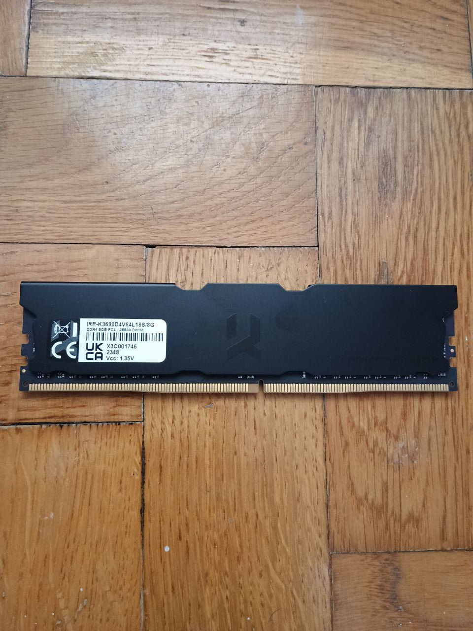 RAM Goodram DIMM, DDR4, 8 GB + 8 GB, 3600 MHz, CL 18, 799 lei