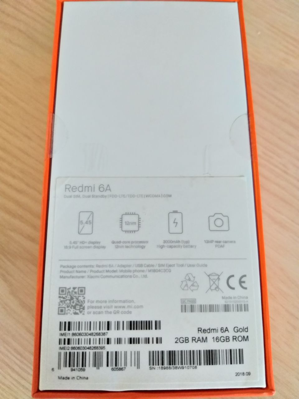 Xiaomi Redmi A6