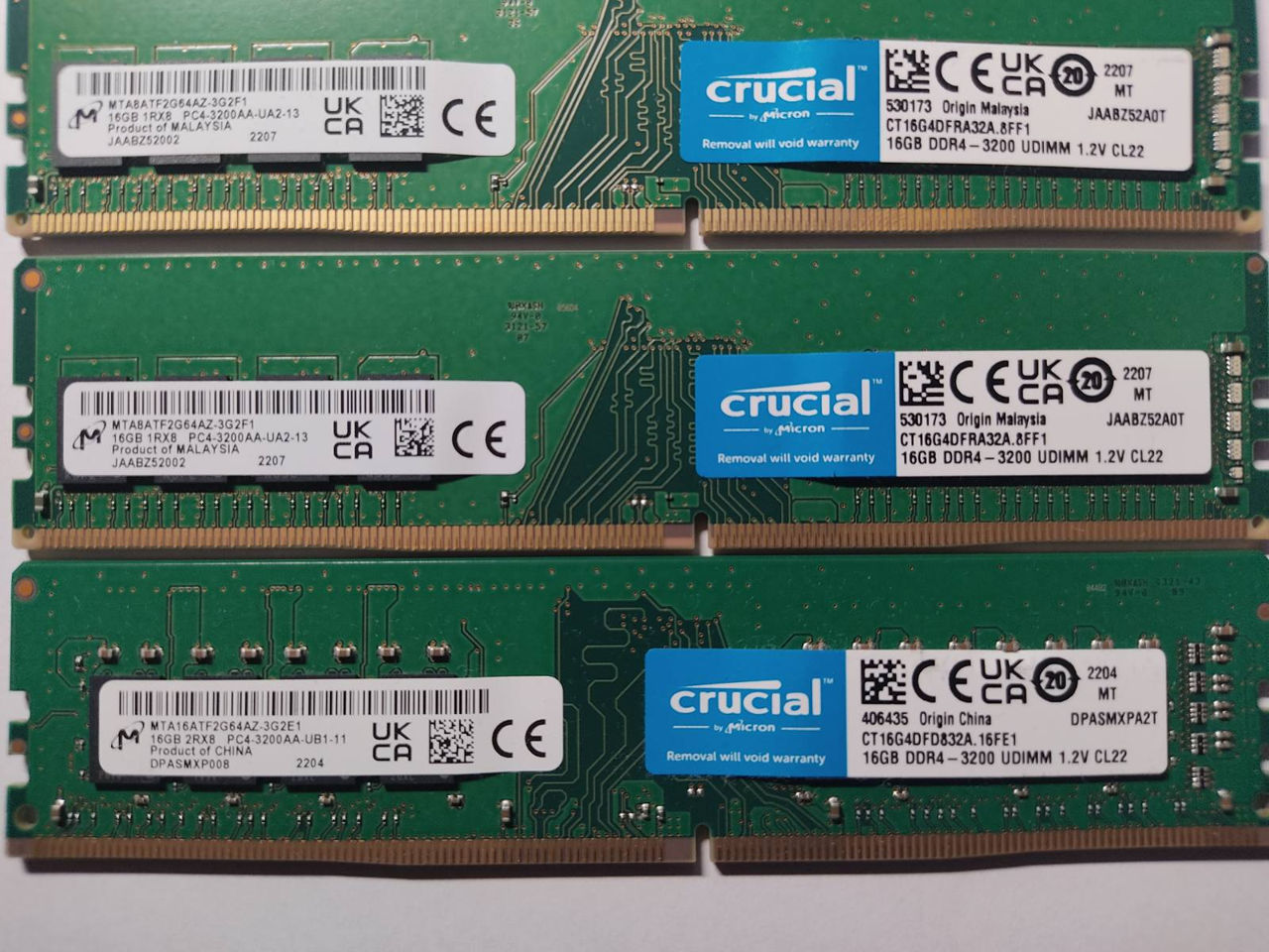 DDR4 DDR5 32GB(2X16GB) 16GB(2X8GB) 3200Mhz 3600Mhz 6000Mhz 6400Mhz