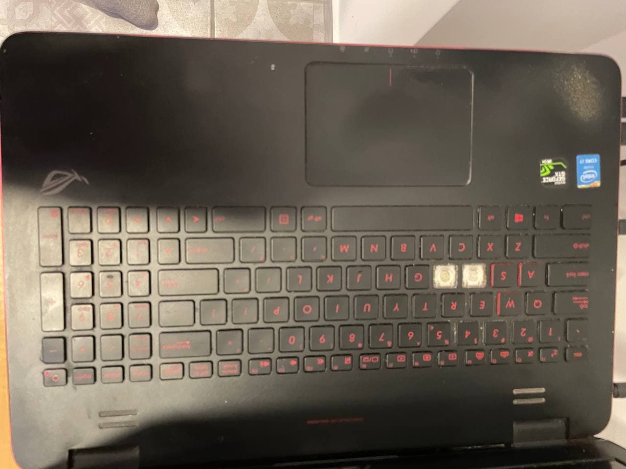 Asus Rog G551JW продам I7 4720HQ Nvidia 960M 4gb Ram ddr3 16Gb HDD 1tb ...