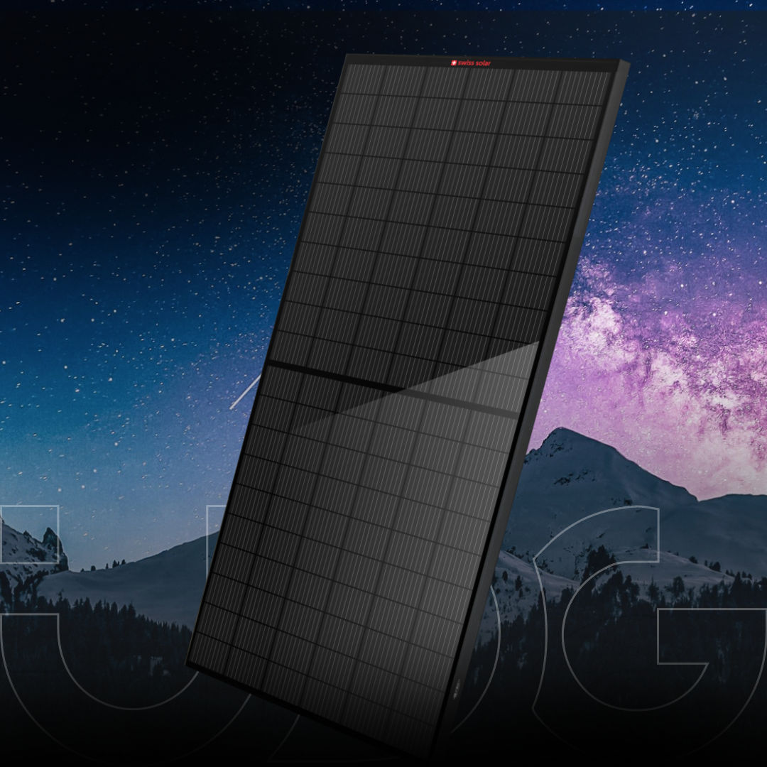 Swiss Solar IBEX 108MHC FULL BLACK 400w