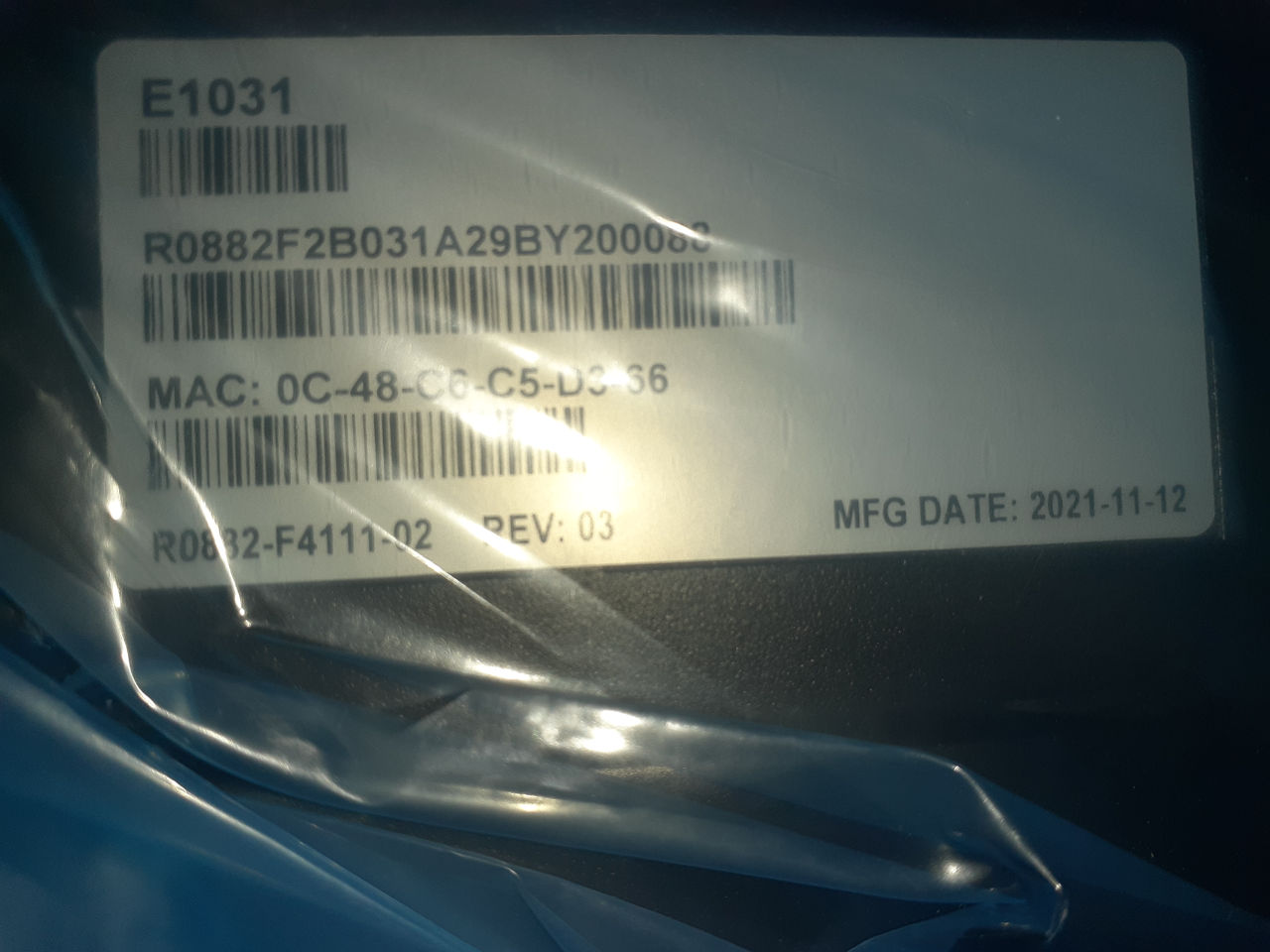 Switch CELESTICA E1031