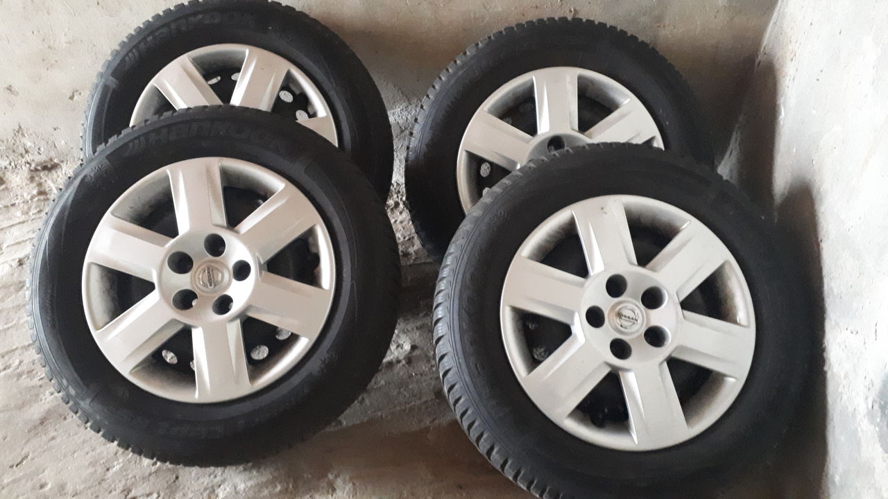 Vind complect discuri si cauciucuri Hankook pentru Nissan Qashqai