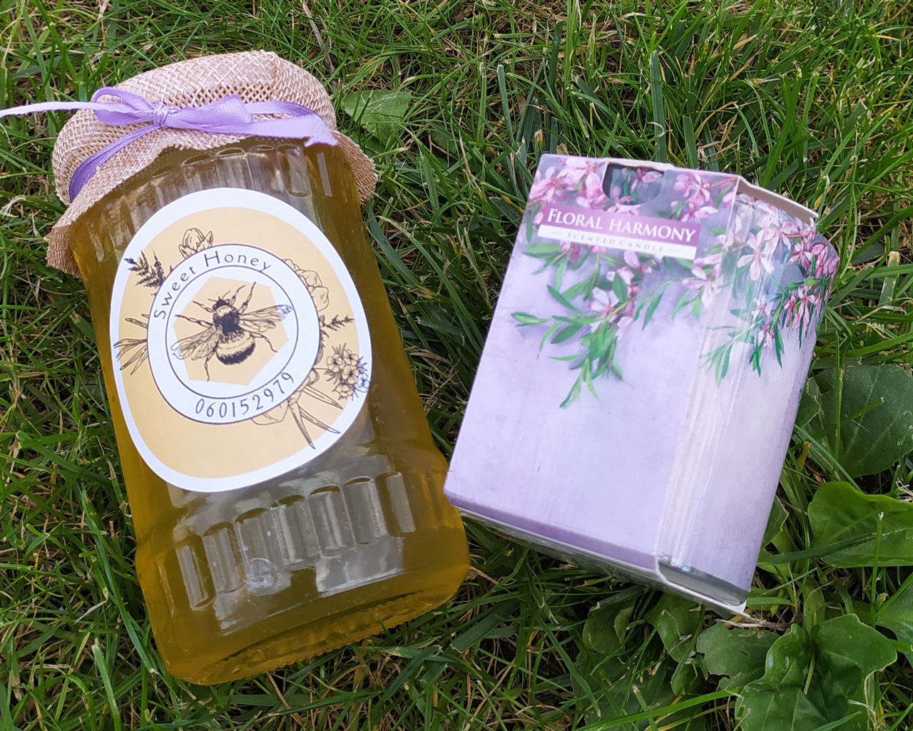 Miere de albine naturala/Set cadou cu miere