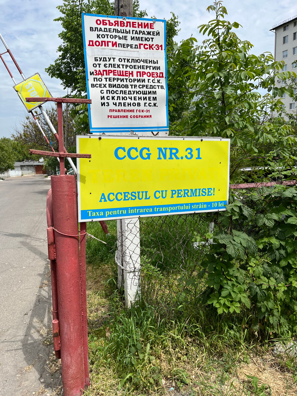 Garaj, Botanica, CCG-31