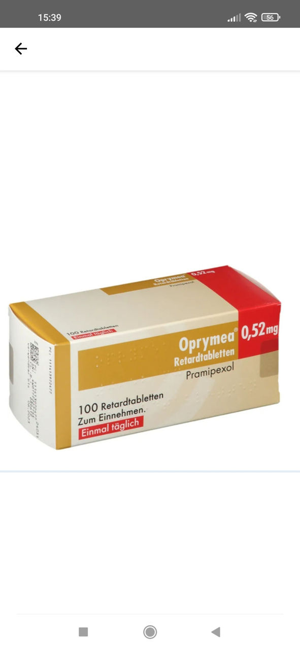Pramipexol 0.52 Oprymea