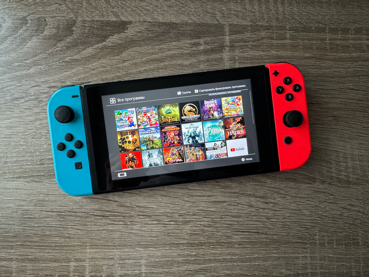 Nintendo Switch - 4200 lei cu jocuri