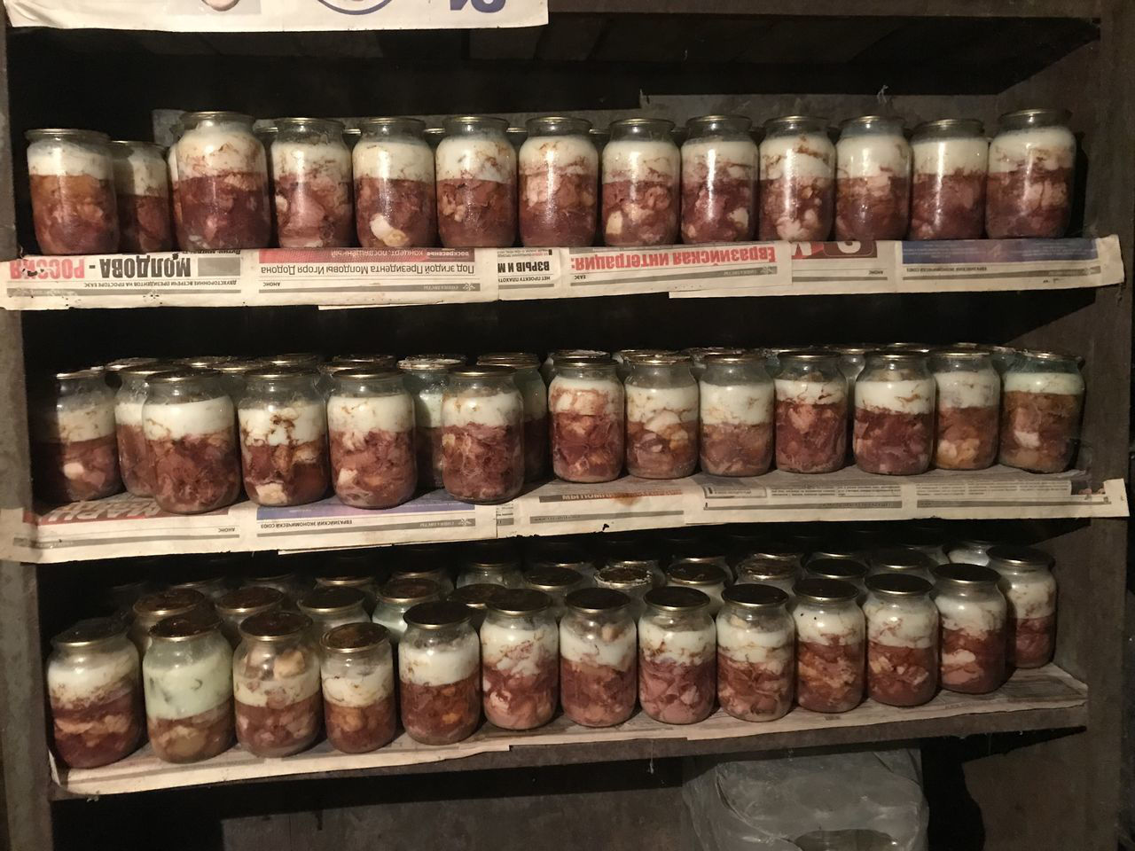 Vindem conserve din carne de vită/vită cu porc(тушонка, tușonca) de casă