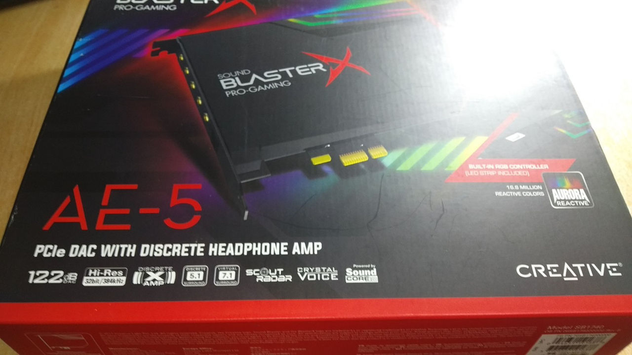 Creative Sound Blaster AE-5 Sound Card