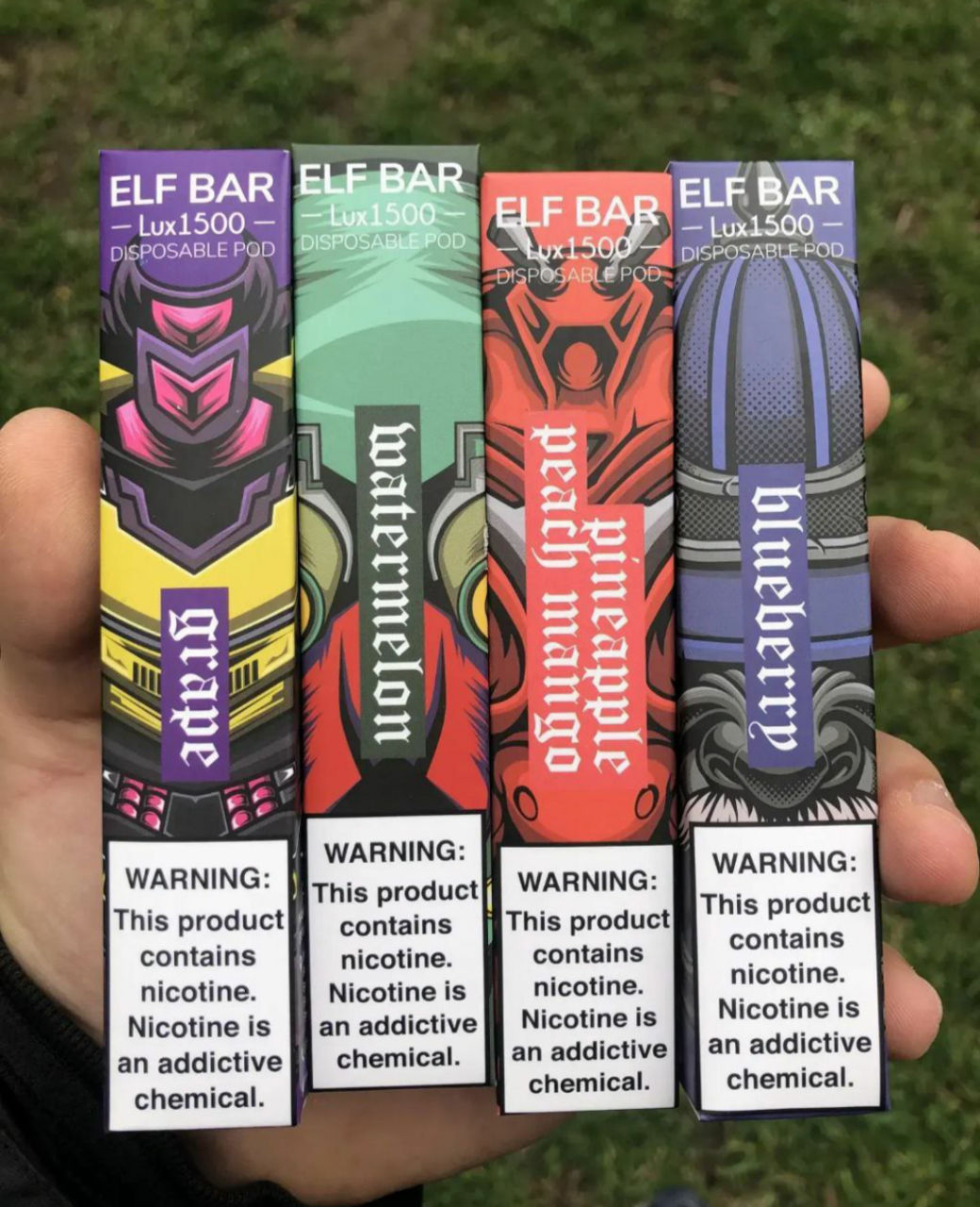 Elf bar 1500 lux 2%