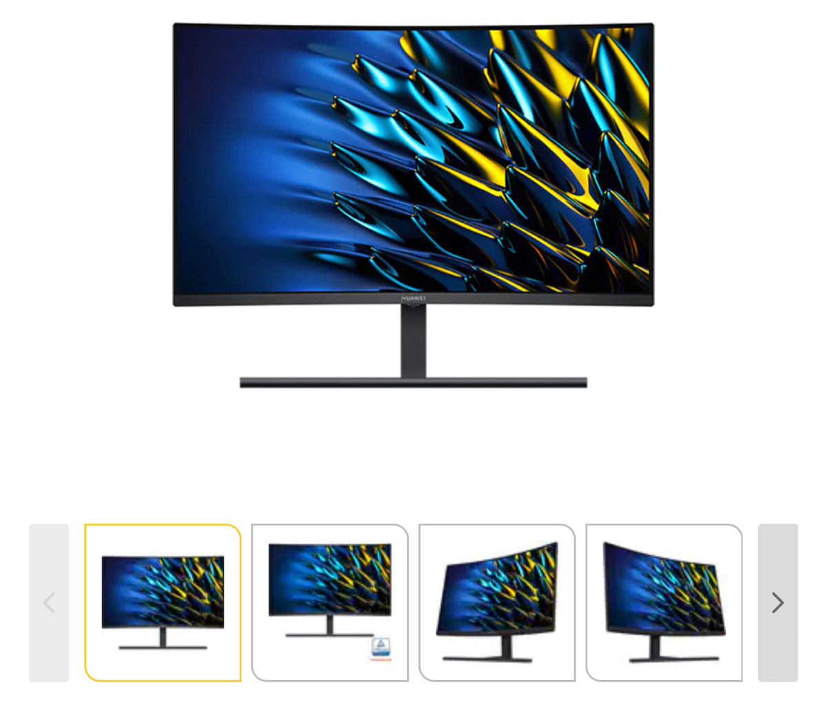 Monitor Gaming curbat LED VA HUAWEI MateView GT, 27", QHD, 165Hz ...