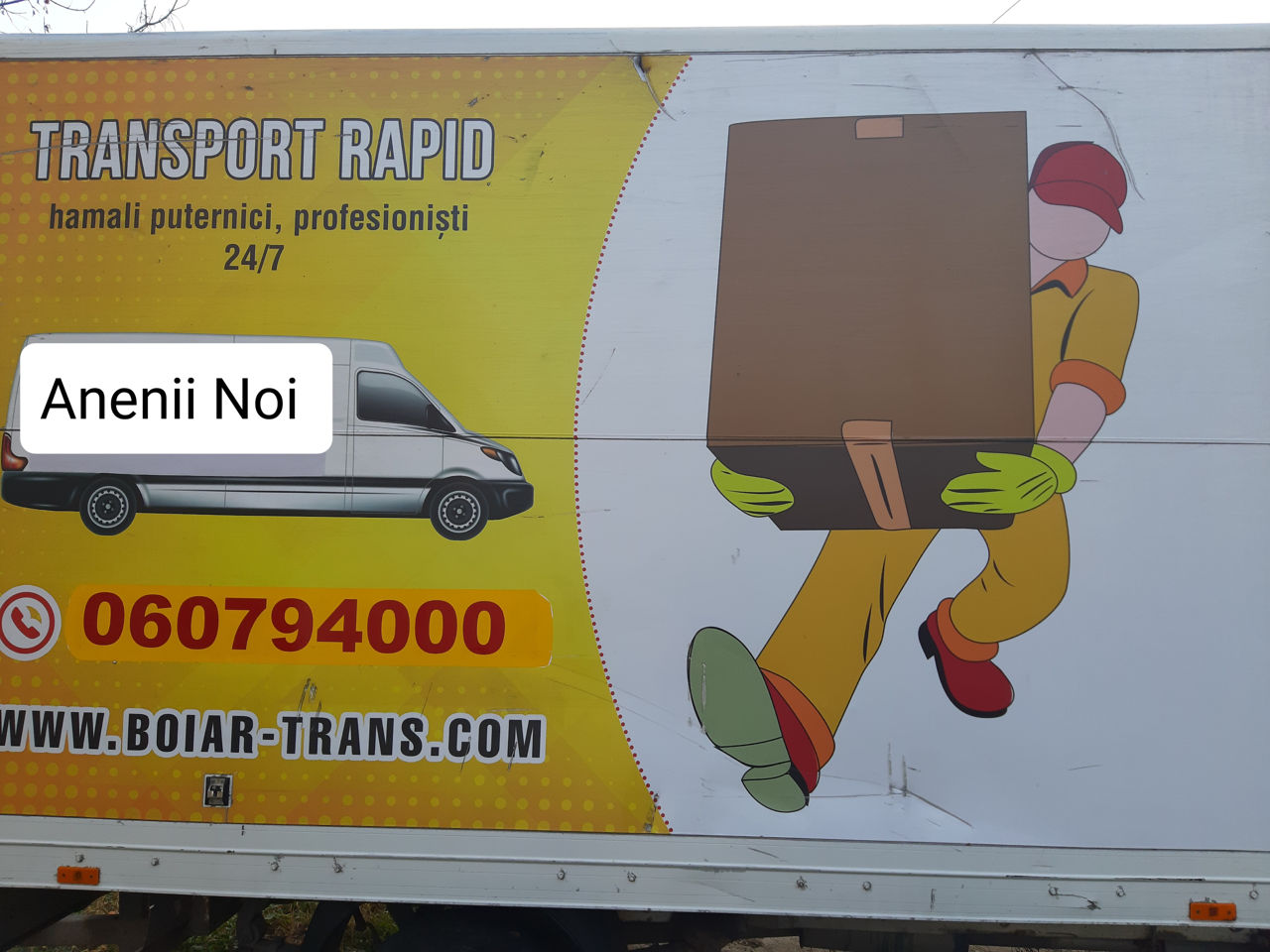 Transport De Marfuri Anenii Noi