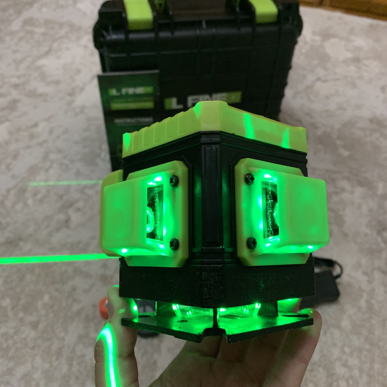 Laser 3D Fine LLX-360 12 linii + 2 acumulatoare + magnet + livrare gratis
