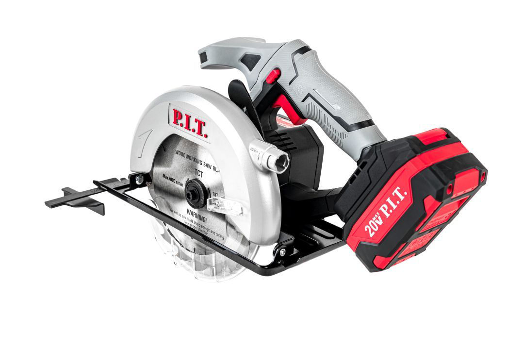 Пила циркулярная аккумулятора PIT 20V*1/2Ah PKS20H-165A/1