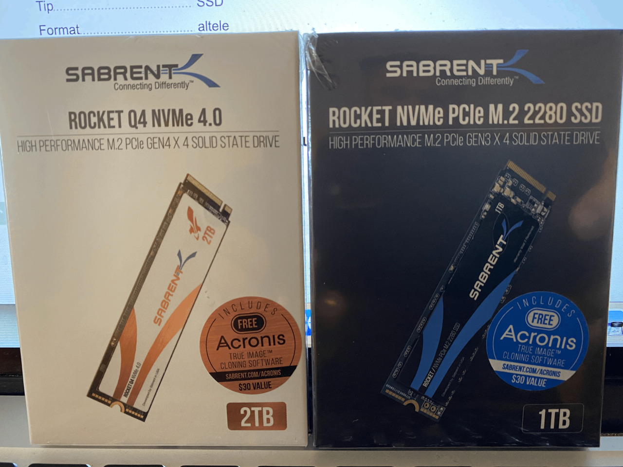 SSD Sabrent Rocket M.2 1Tb, 2Tb NVME Sigilat