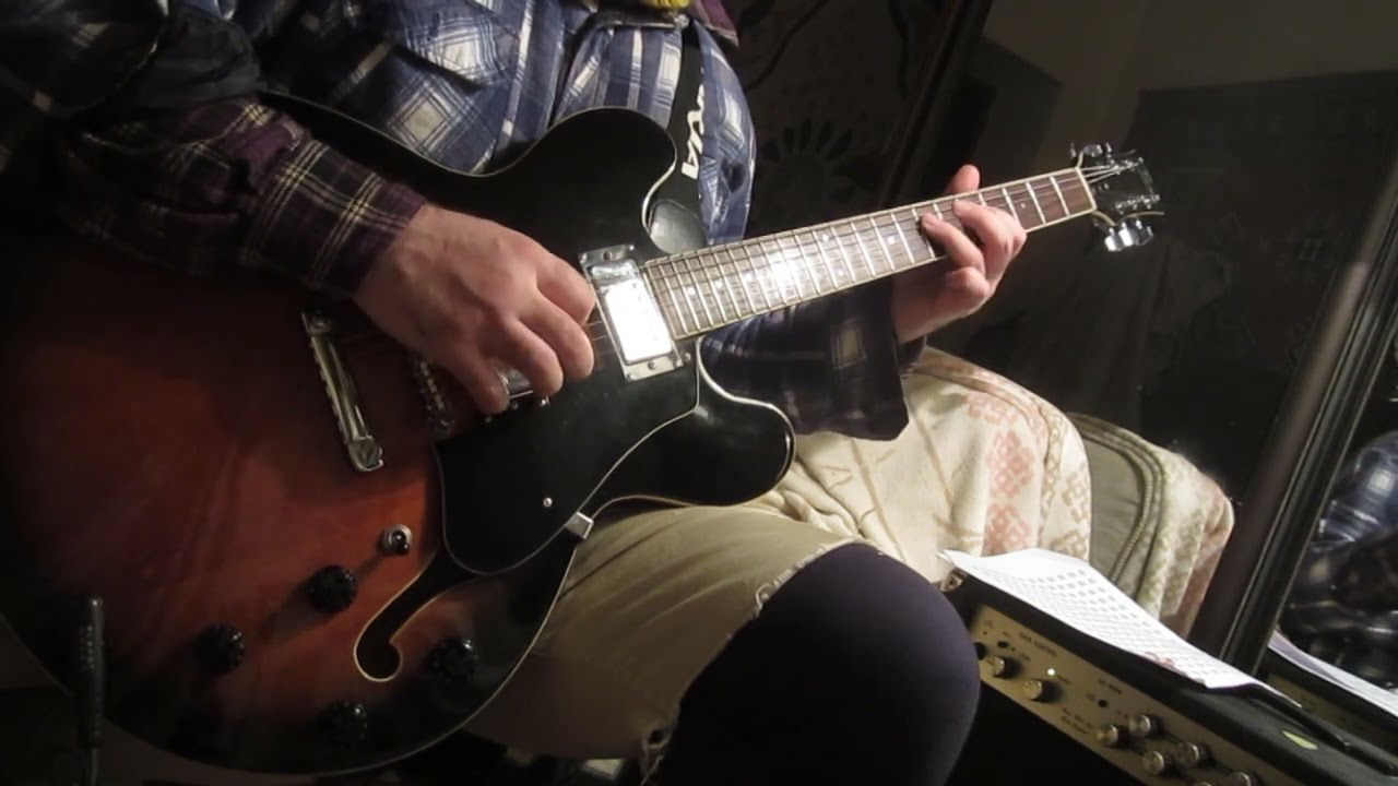 Ibanez GSA, Cane-Samick ES-335. 1980s Vintage Guitar. Jazz guitar blues ...