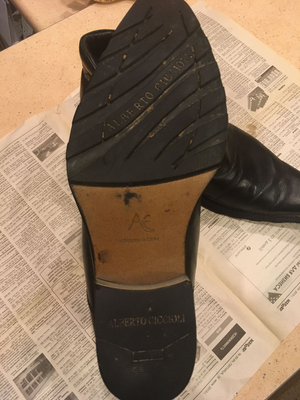 Ботинки Alberto Ciccioli из Италий (Оригинальные ) / Cizme Alberto ...