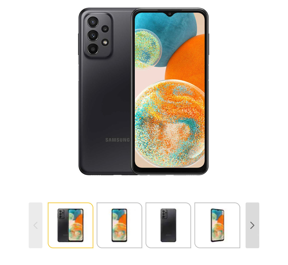 Telefon SAMSUNG Galaxy A23 5G, 64GB, 4GB RAM, Dual SIM, Black