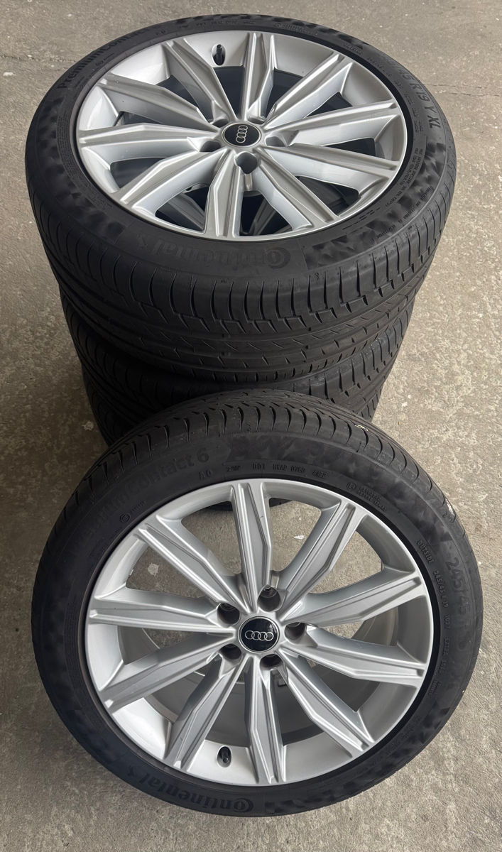 5x112 R19 Audi cu anvelope 245/45 R19 Continental