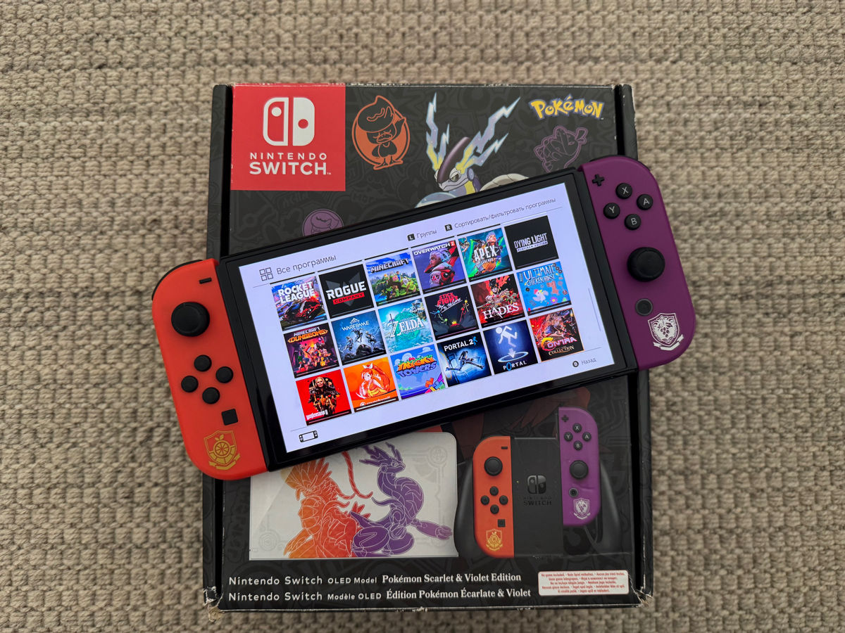 Nintendo Switch Oled - 5000 lei cu Jocuri