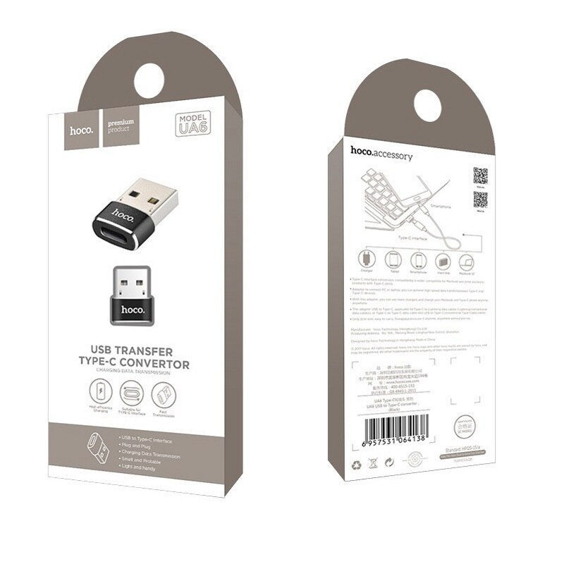 Hoco USB OTG adaptor Type-C / USB