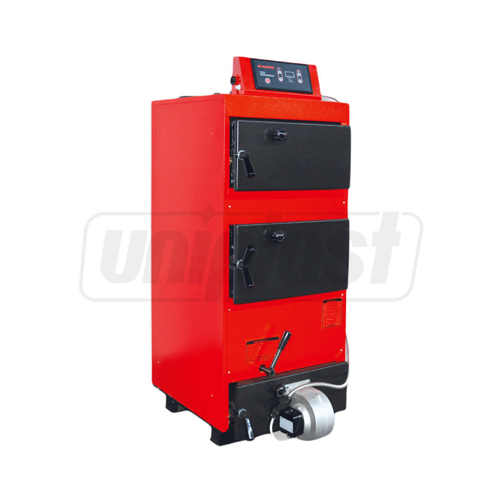 Cazan Pe Combustibil Solid Din Otel 18Mkb/4Pass 22Kw (Lemne, Carbune ...