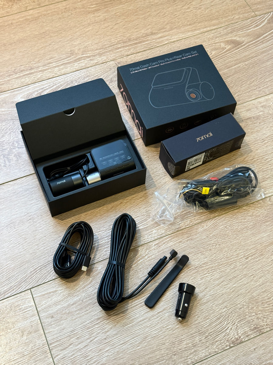Cameră auto 70mai Dash Cam Pro Plus+ A500S + Cameră Spate + Hardwire ...