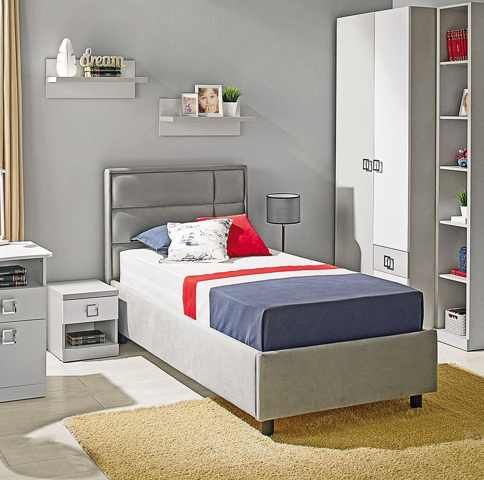 Pat Ambianta Amigo 0.9m gri alegerea perfecta pentru copilul tau