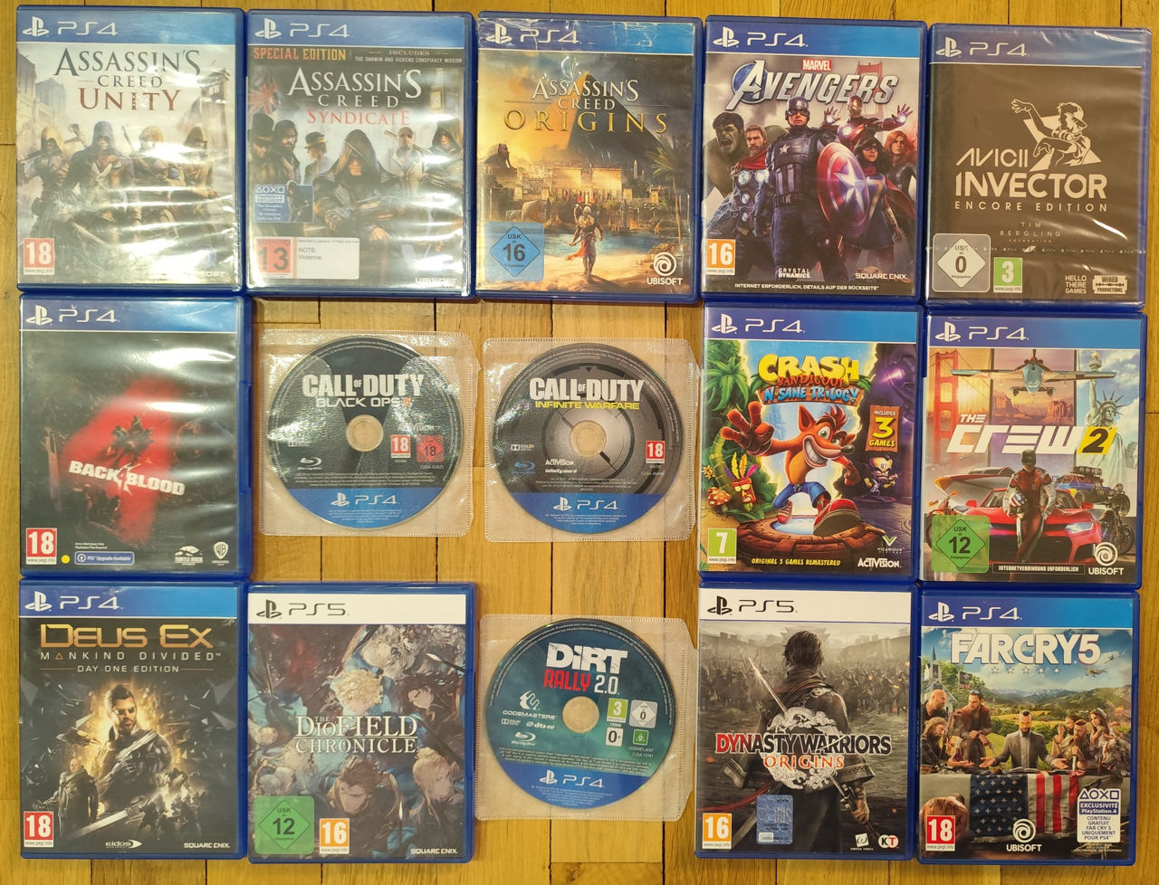 Outlet – Discuri PS4/PS5 la preț redus. Detalii în descriere