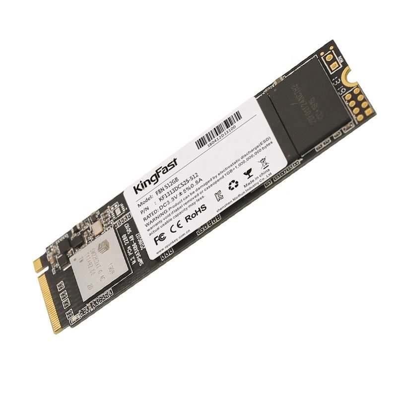 M.2 NVMe SSD 512GB KingFast F8N, PCIe3.0 x4 / NVMe1.3, M2 Type 2280 ...