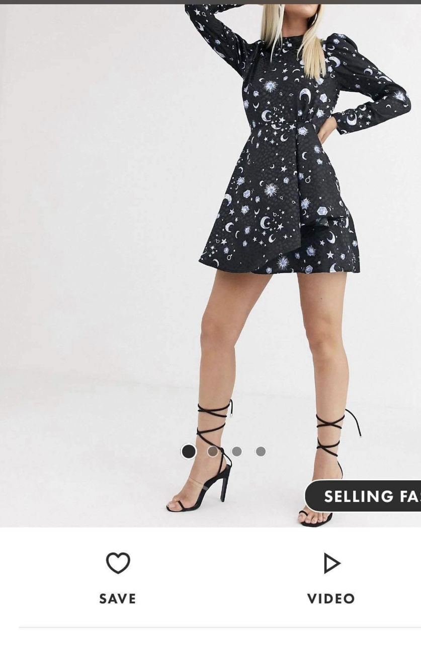 Rochie Asos S, urgent