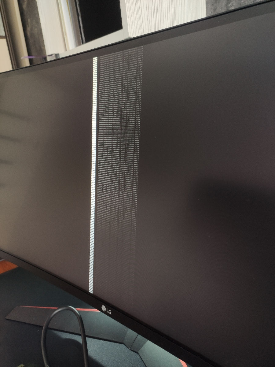 Monitor Lg 34 Curved UltraWide, Cu defect!