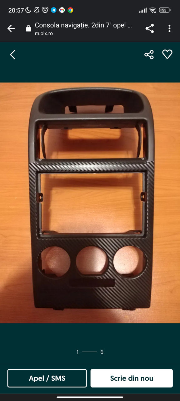 Cumpăr consola 2din Opel Astra g 2001-2008