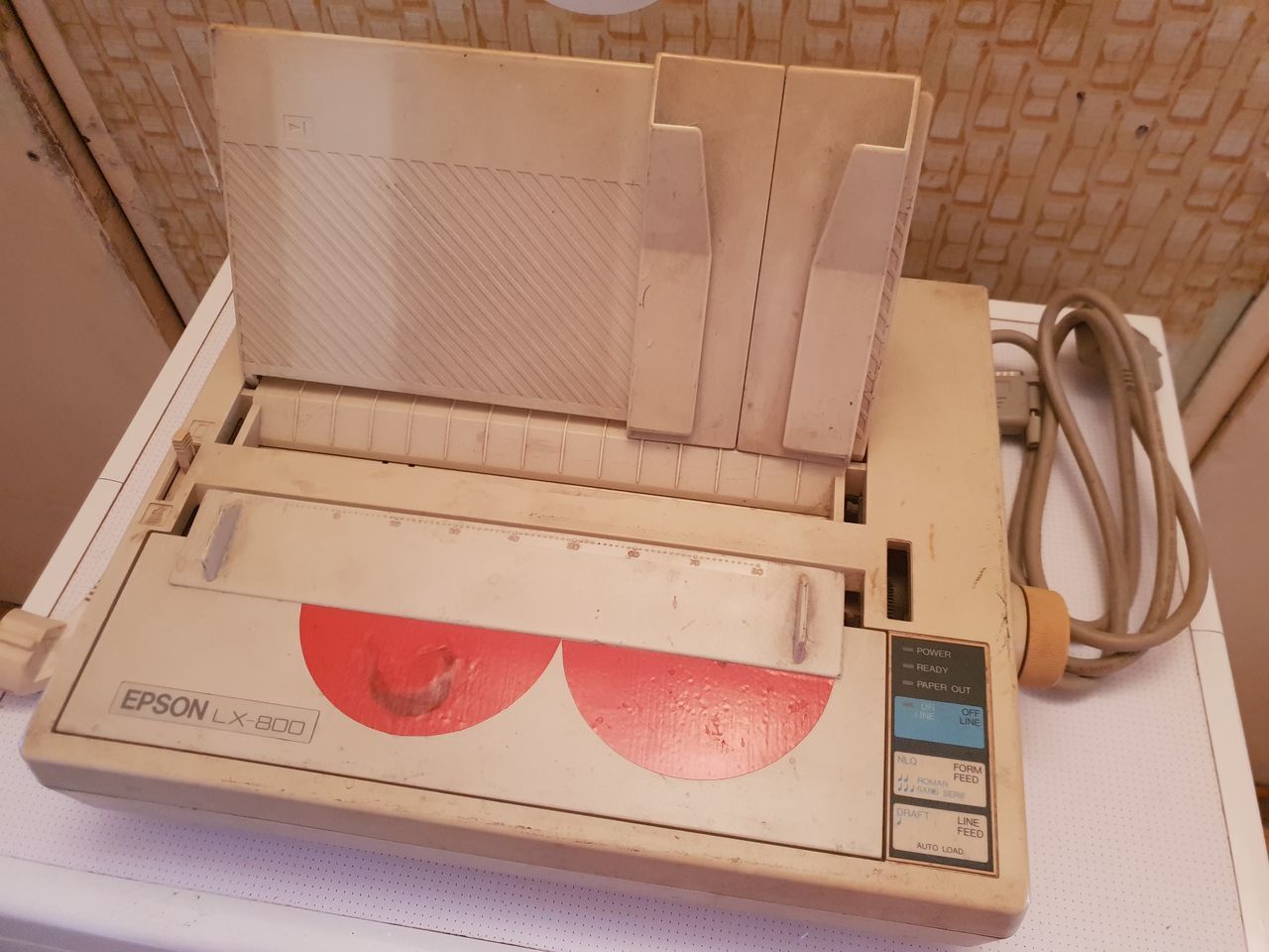 Epson Lx-800 матричный принтер