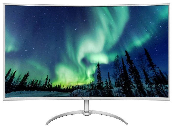 Professional Monitor 40-Inch 4K Philips Curved BDM4037UW Silver
