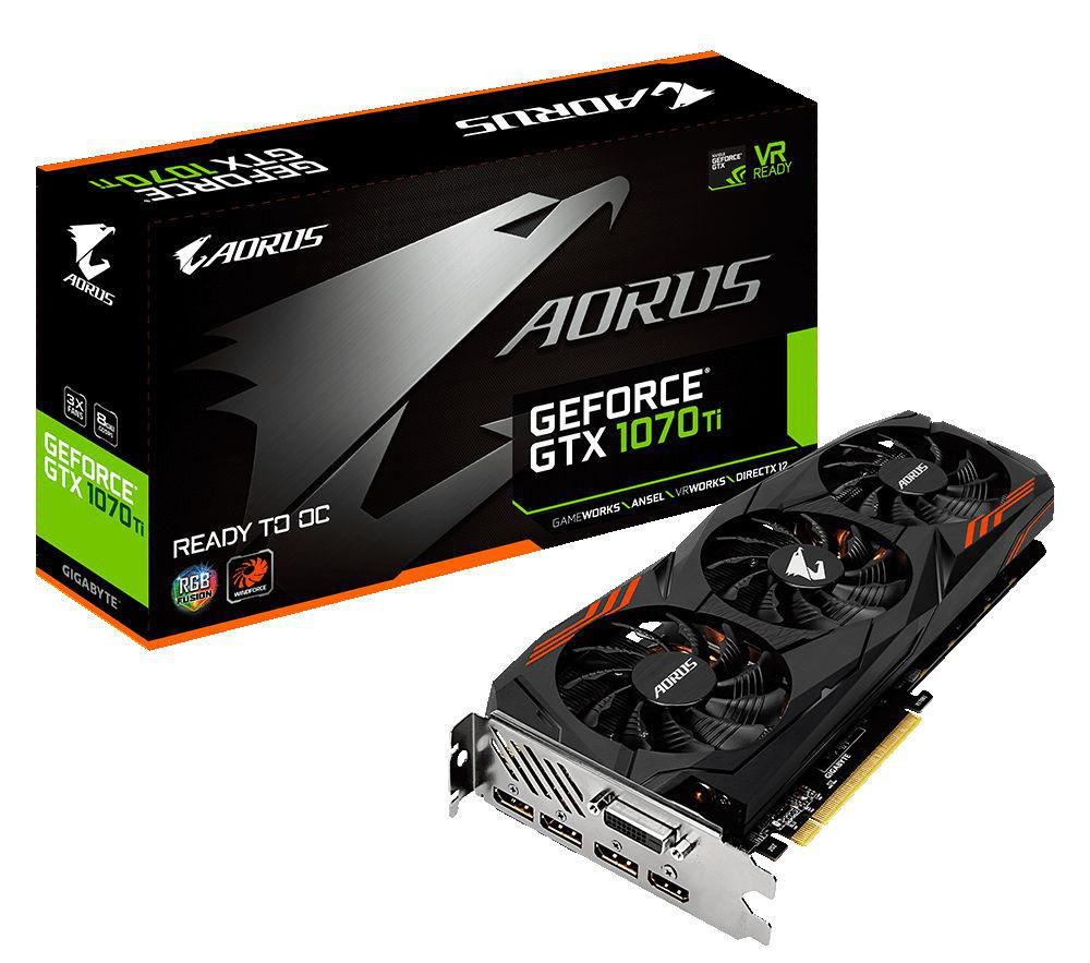 1070Ti Gigabyte AORUS GeForce GTX 1070 Ti 8GB