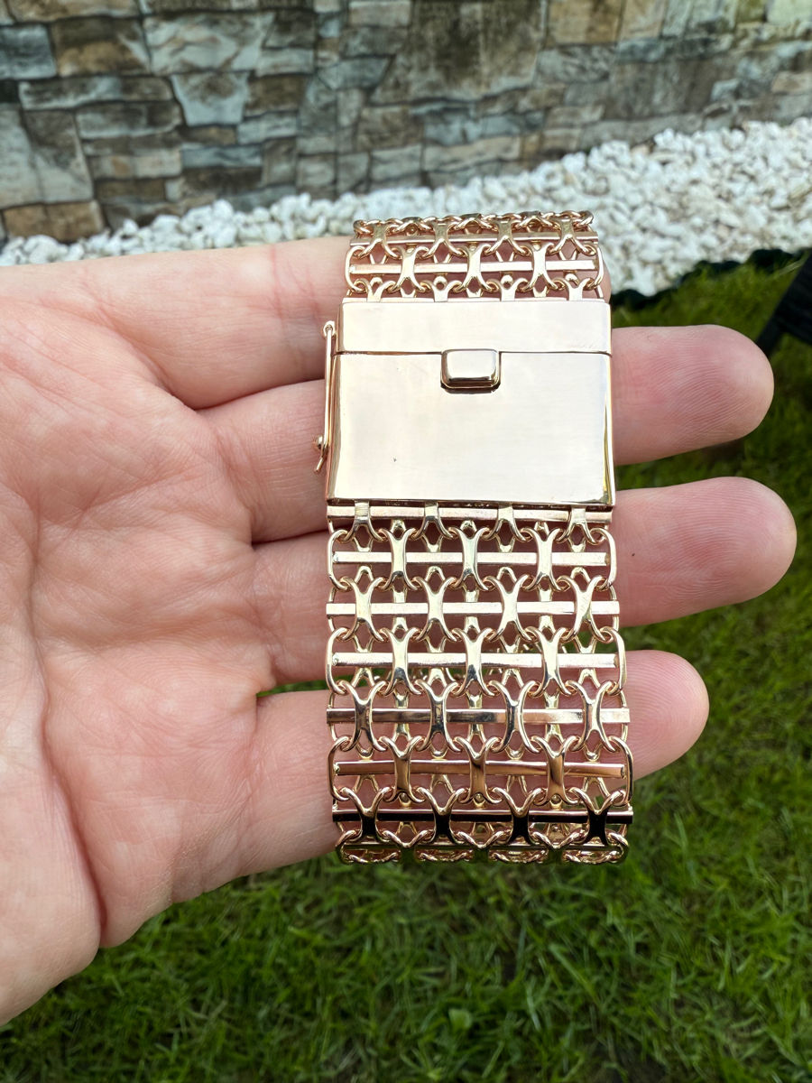 Bratara Yakari, aur 585, браслет якорь, 14К