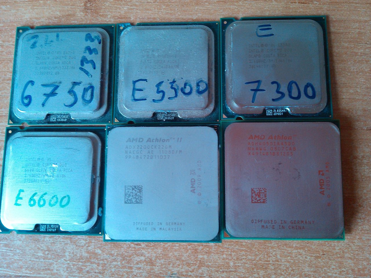 Двух ядерные процессоры Intel и AMD 29 лей