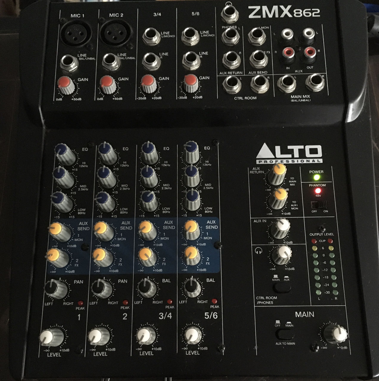 Mixer Alto Zmx 862