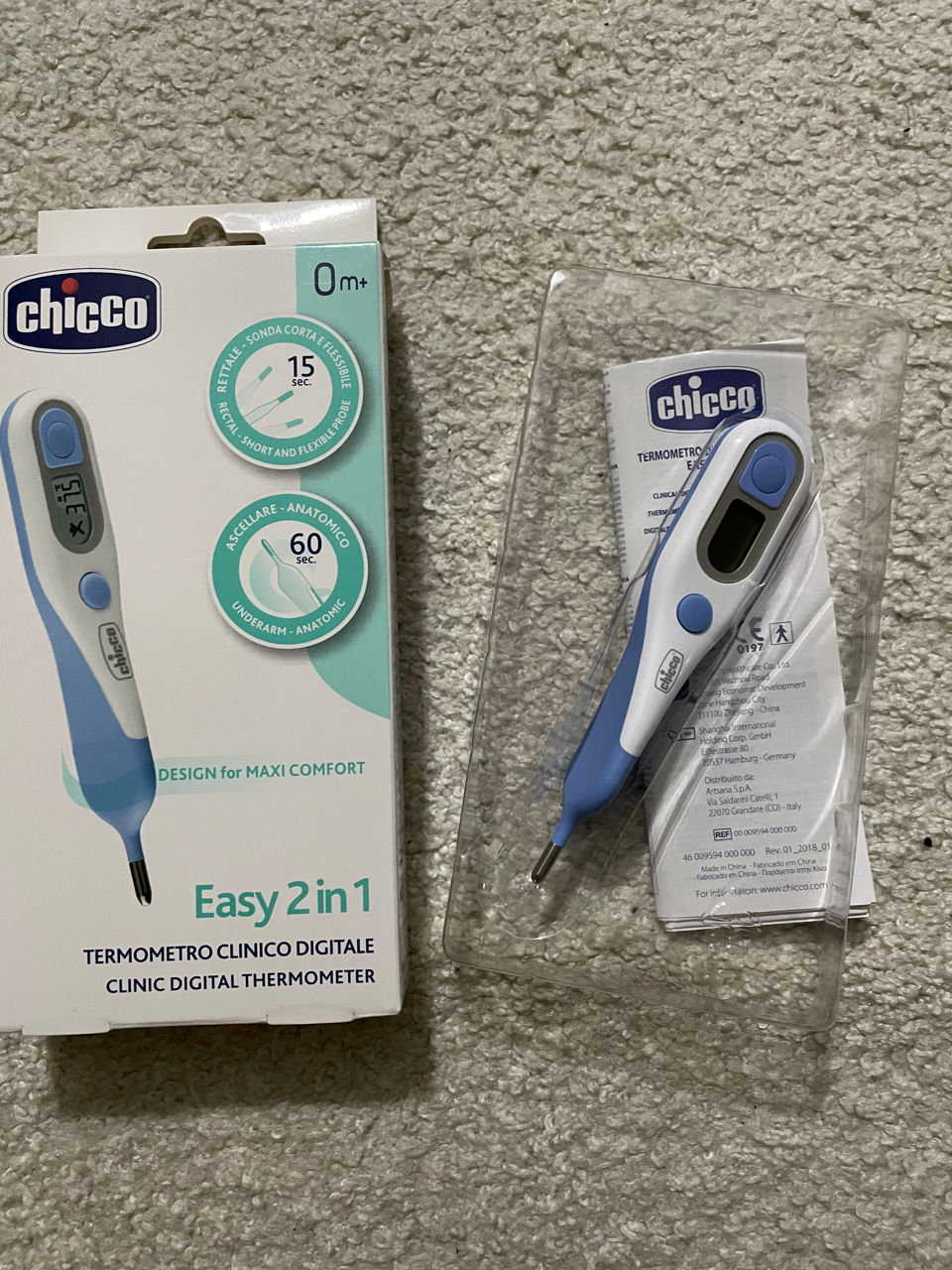 Chicco термометр