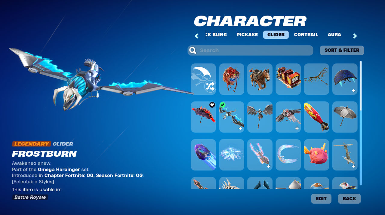 Cont fortnite stackat OG