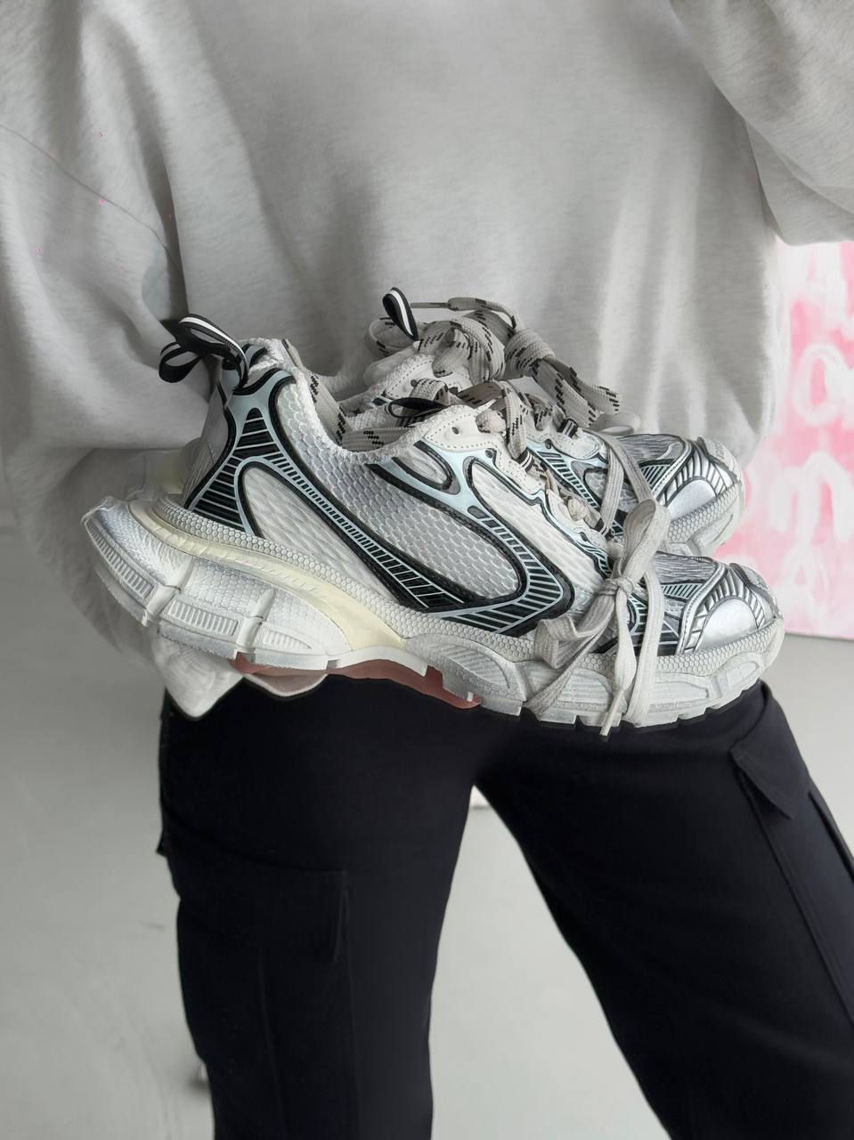 Balenciaga 3XL White / Black