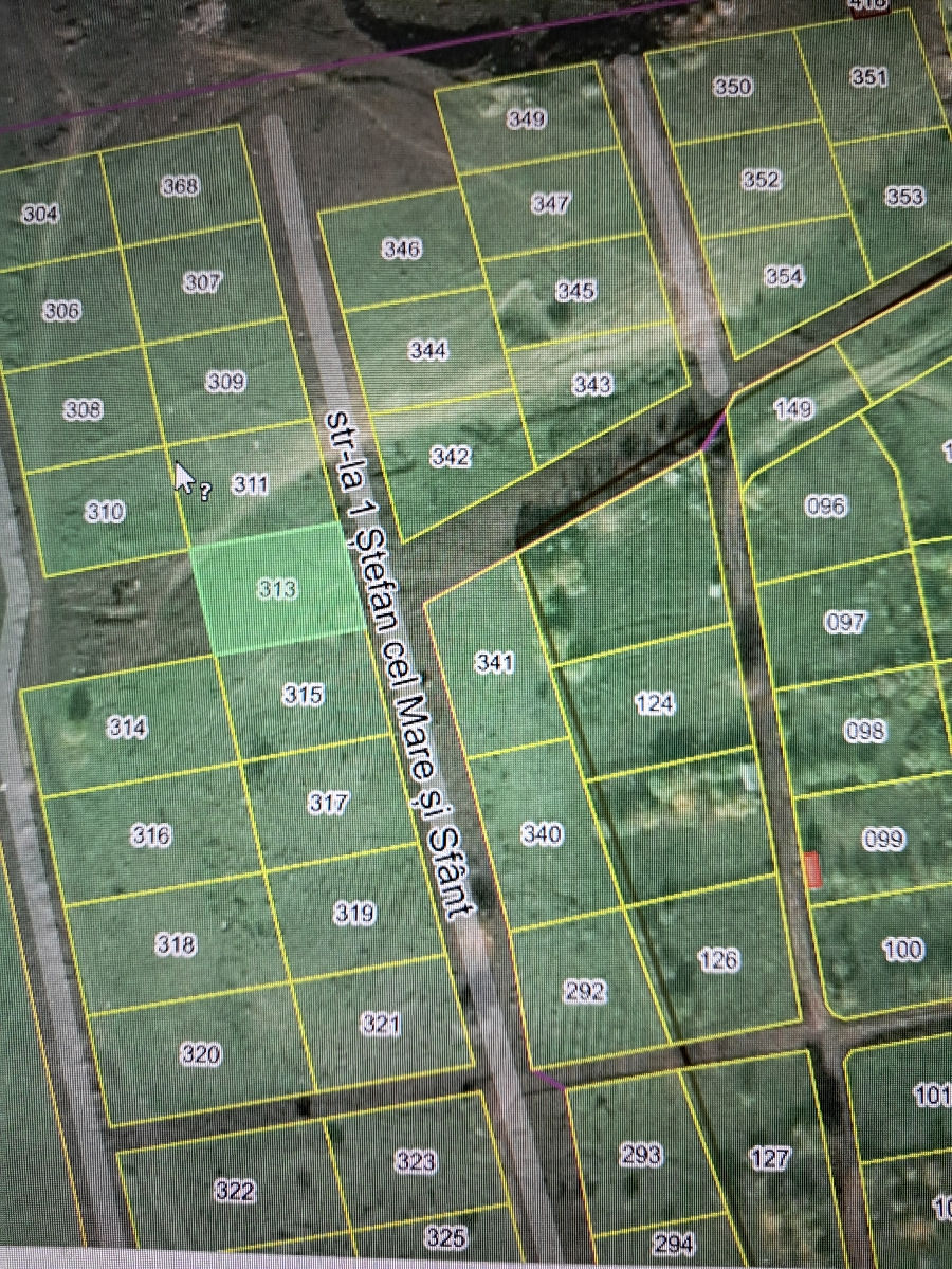 Teren pentru constructii