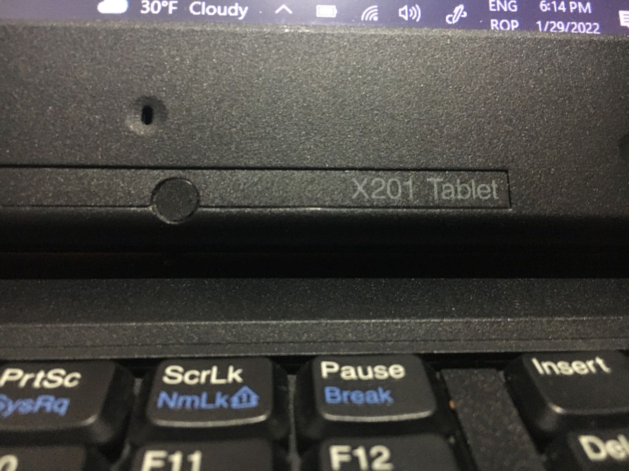 Lenovo Thinkpad x201 tablet
