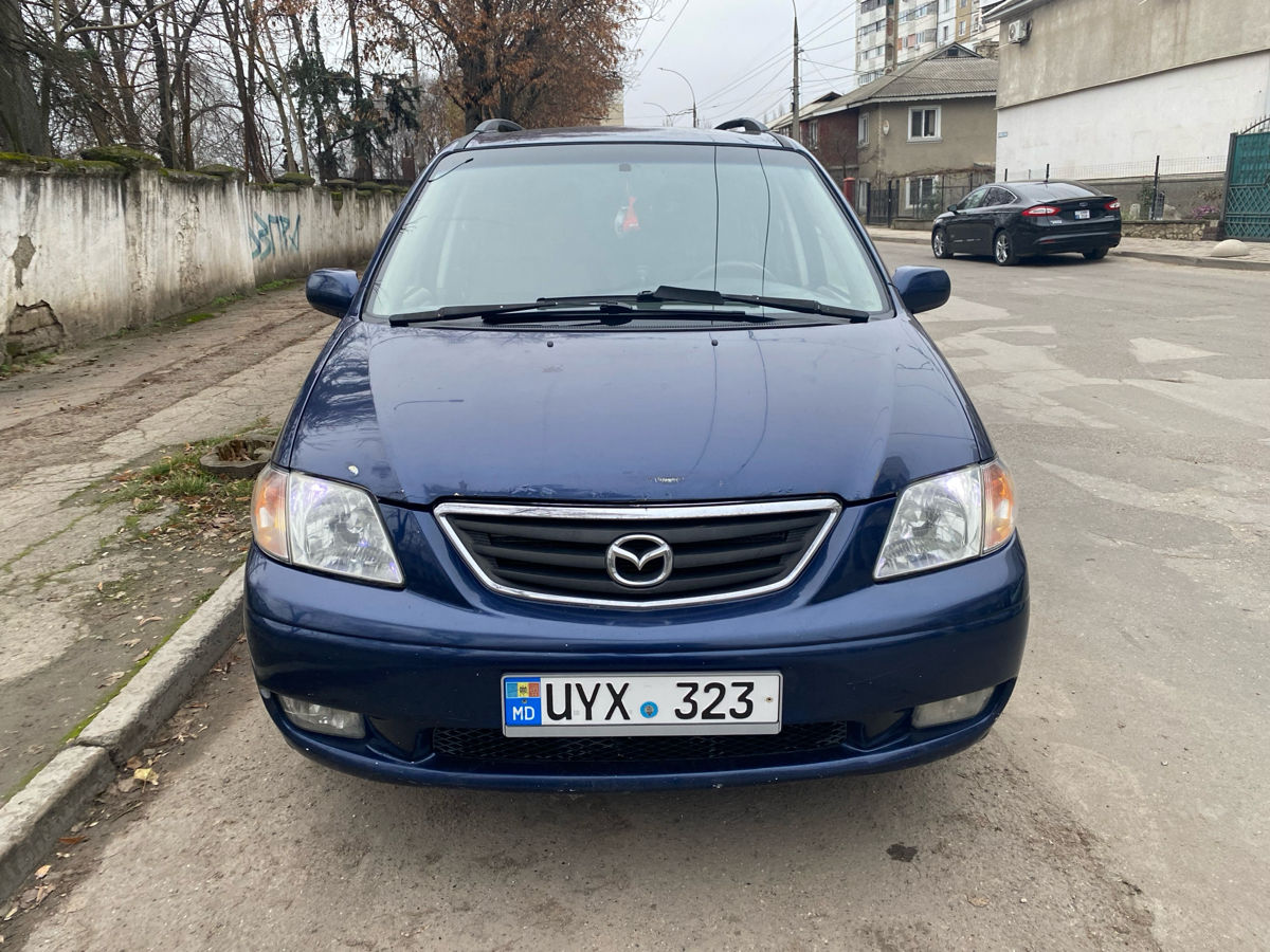 Mazda MPV an. 2002 cu rulaj 394000 km, Gaz / Benzină (propan), 2850