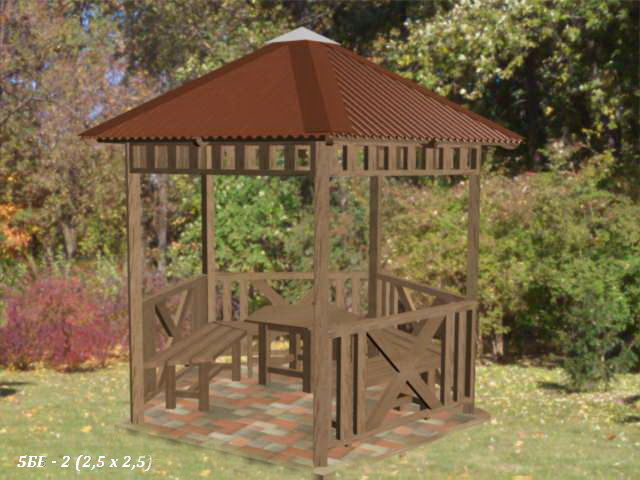 Беседки дешевые, эконом класс - бюджетные от Prosperitas новый, большой ...