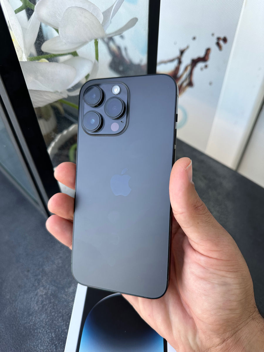 Vind iphone 14 pro Max 256 gb space Black