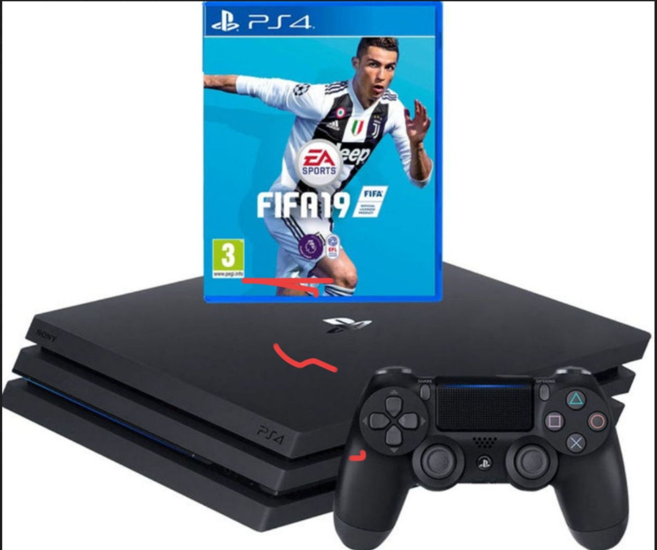 Sony PlayStation 4 Pro (PS4 Pro) + Fifa 19