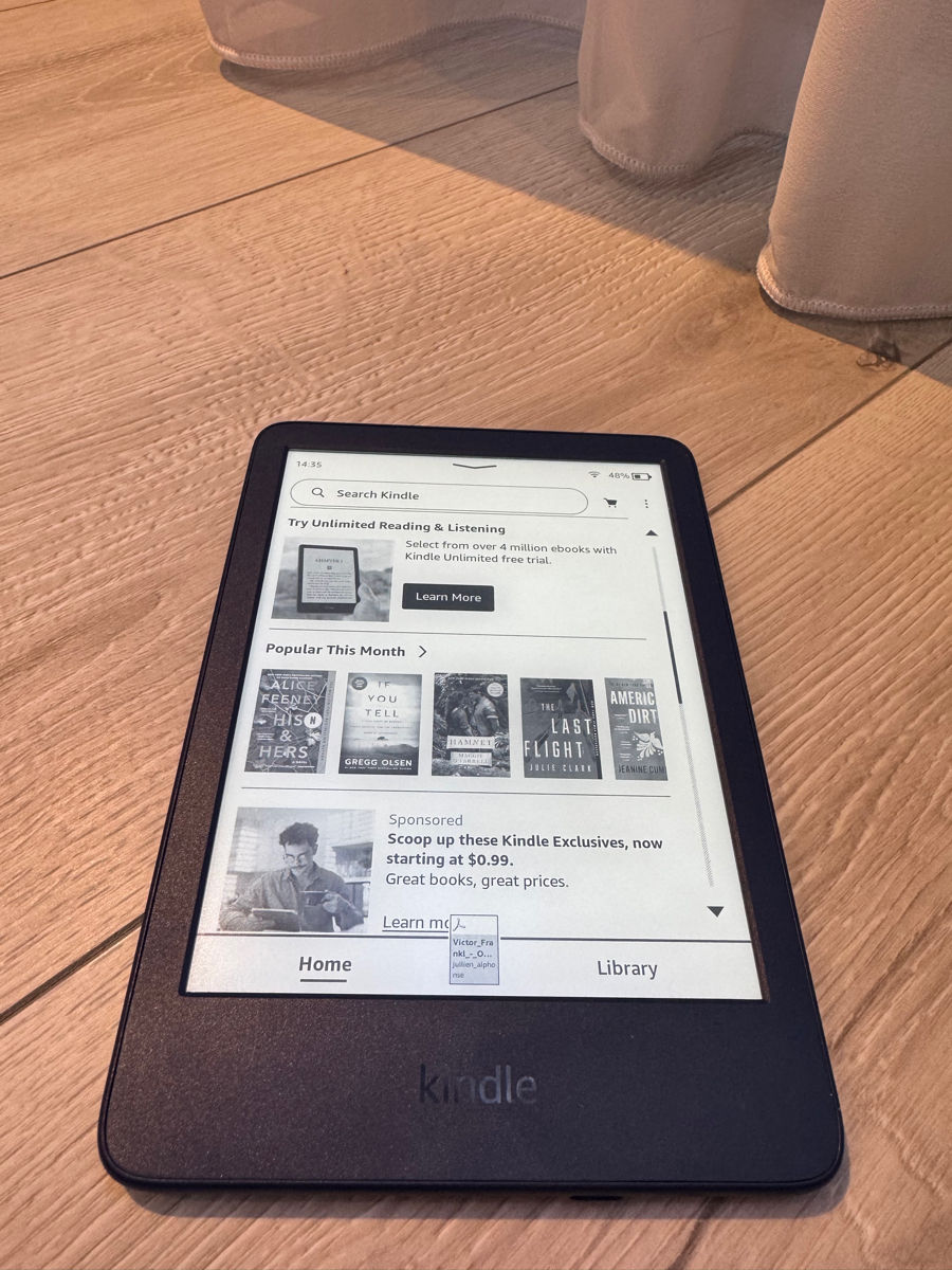eBook Reader Amazon Kindle 2024 (11th Gen) – 16GB, ca nou