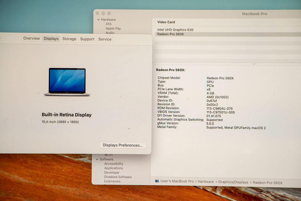 Macbook Pro 15 2019/ Core I9 9880H/ 16Gb Ram/ Radeon Pro 560X/ 500Gb ...